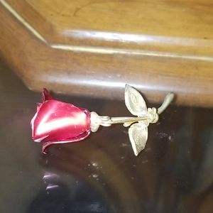 Avon | Jewelry | Vintage Avon Gold Tone Rose Brooch Pm 436 | Poshmark